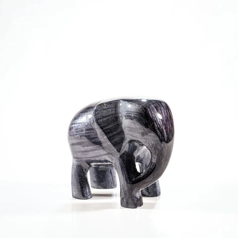 Brushed Black Elephant, Trunk Down – Jersey Oak Furniture