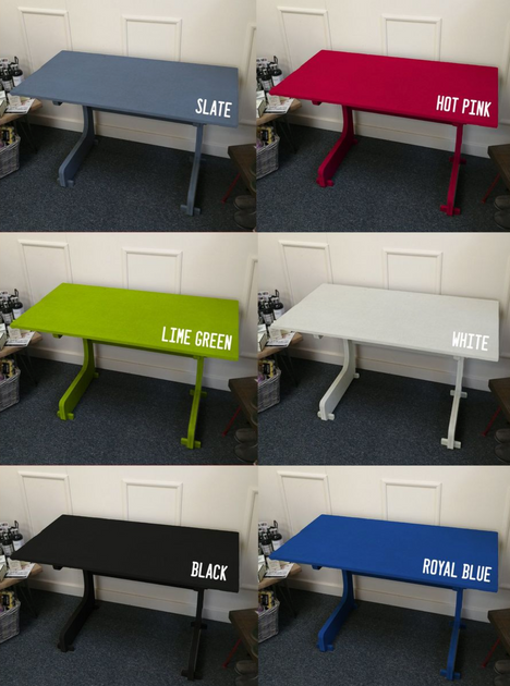 Flat Pack Desk – Jersey Oak Furniture