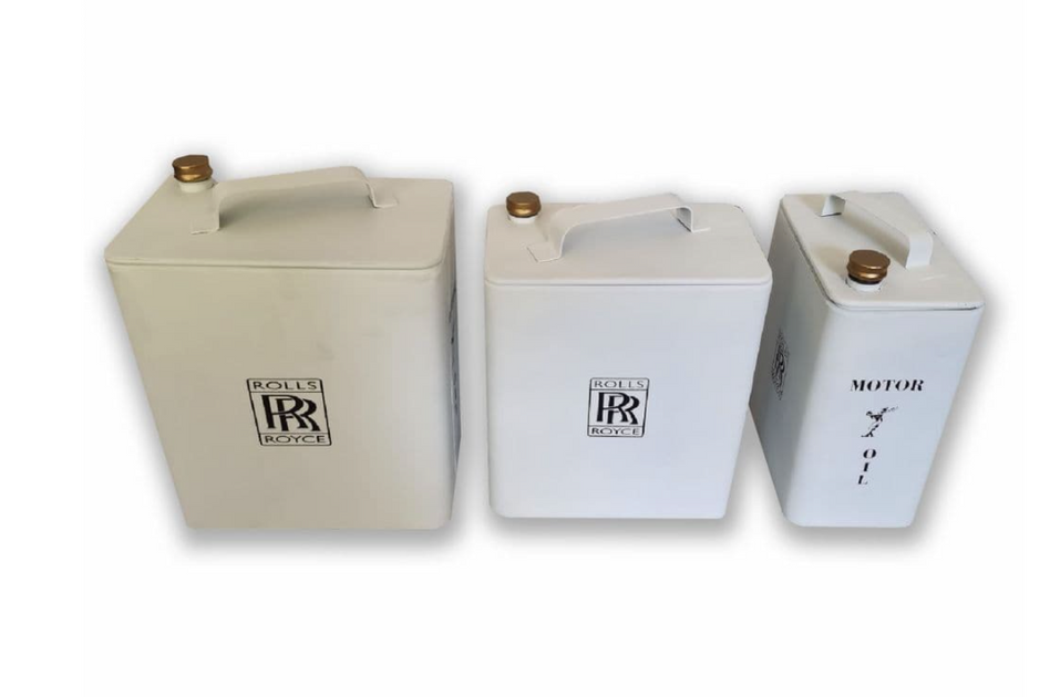 Rolls Royce Oil Can Storage Box – Jersey Oak Furniture