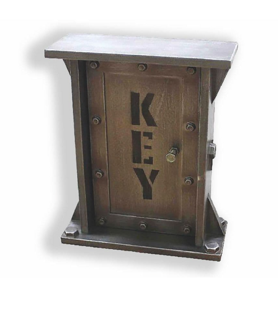 Industrial Key Box – Jersey Oak Furniture