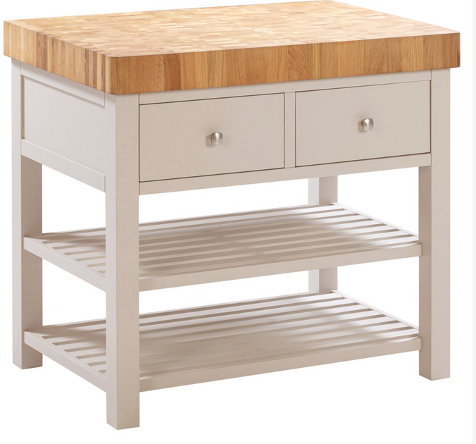 Derwent Painted Butcher Block – Jersey Oak Furniture