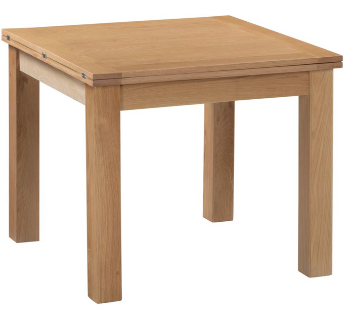 Derwent Oak Flip Top Table – Jersey Oak Furniture