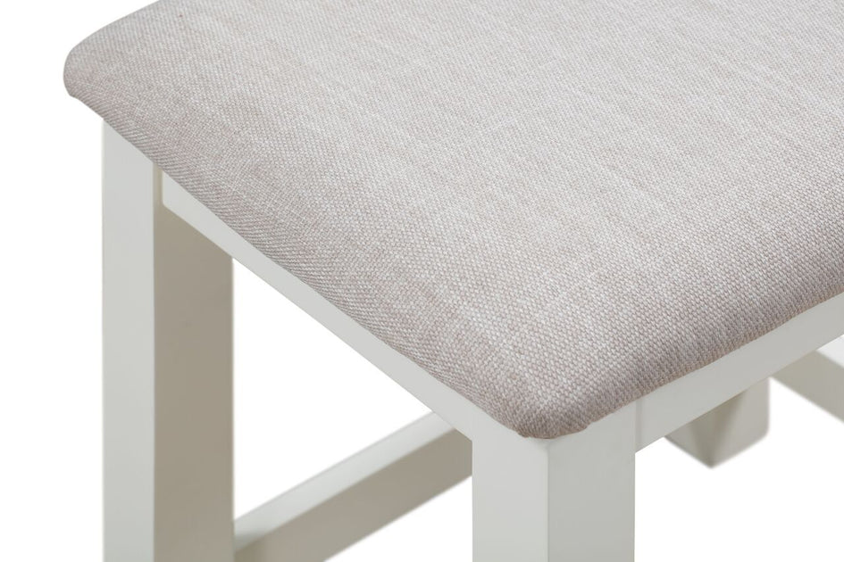 Derwent Painted Cross Back Chair – Jersey Oak Furniture