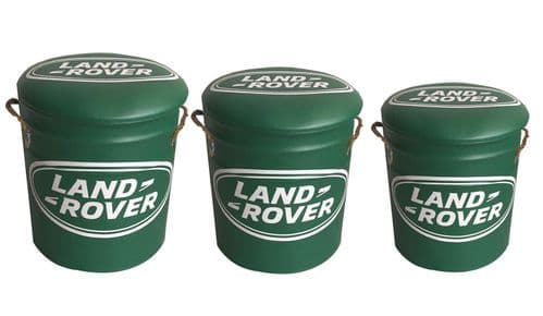 Land Rover Storage Stool – Jersey Oak Furniture